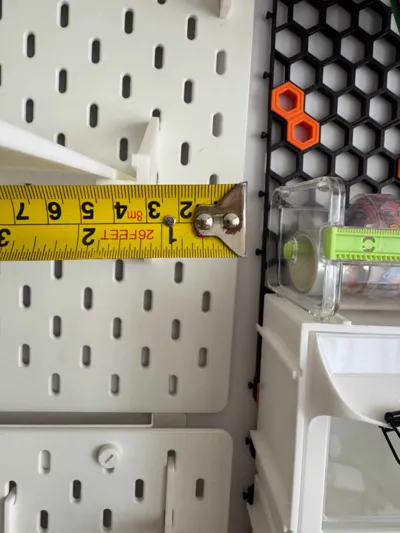 Skadis Labelprinter Thermoprinter Munbyn Holder by Plotterbilly MakerWorld: Download Free 3D Models