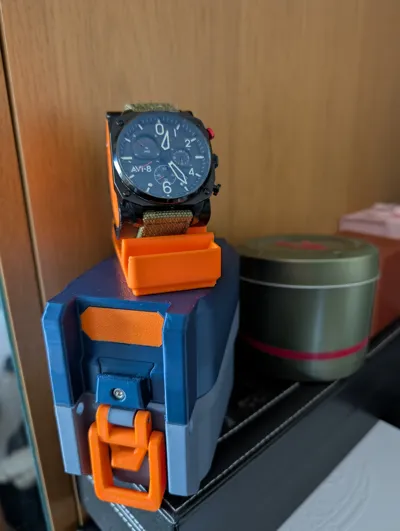 Gridfinity Watch Stand v3.0 for Larger Watches Remixed by ...