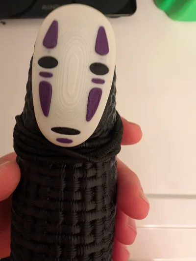 Spirited Away No-Face Kaonashi Crochet Style by NaraaPrints MakerWorld ...
