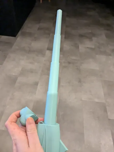 Fish - collapsing sword by TrzaX MakerWorld: Download Free 3D Models