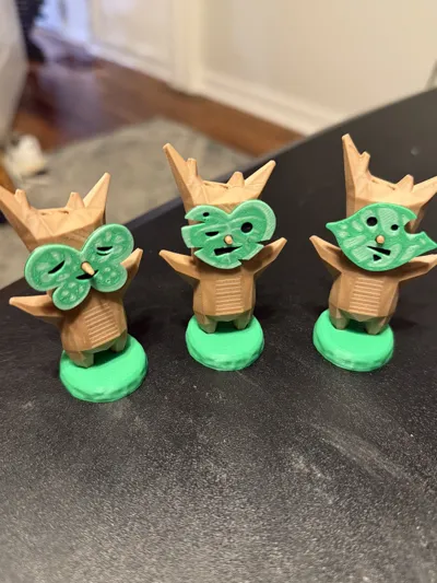 Korok Low Poly (from Zelda BOTW) by Crafty Sven MakerWorld: Download ...