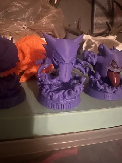Haunter 3D Pokémon Pokemon Figure Pokemon by ABC3D Models MakerWorld ...