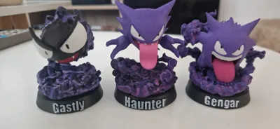 Haunter 3D Pokémon Pokemon Figure Pokemon by ABC3D Models MakerWorld ...