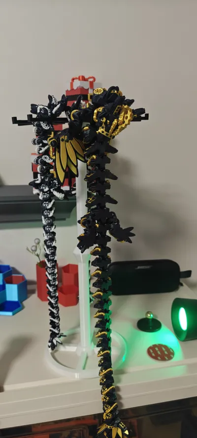 crystal dragon spinning stand by LiL_PPJ MakerWorld: Download Free 3D ...