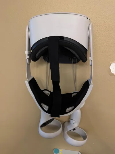 Oculus/Meta Quest 2 and 3 wall mount - Free 3D Print Model - MakerWorld