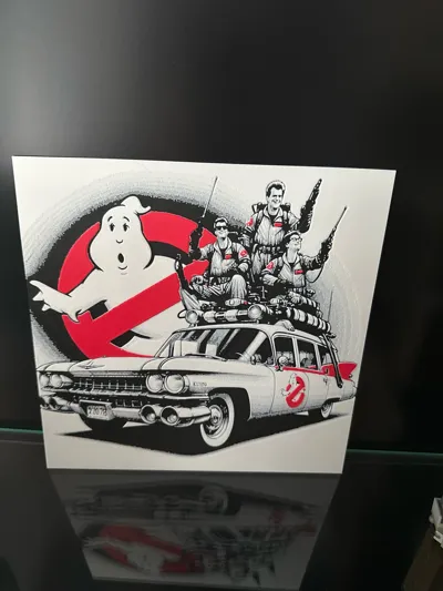Hueforge Ghostbusters_v1 by 3Dprintsbar MakerWorld: Download Free 3D Models
