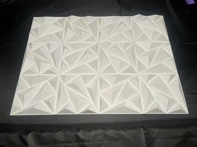 3D wall panel / Textured wall panel - Version 2 - Free 3D Print Model ...