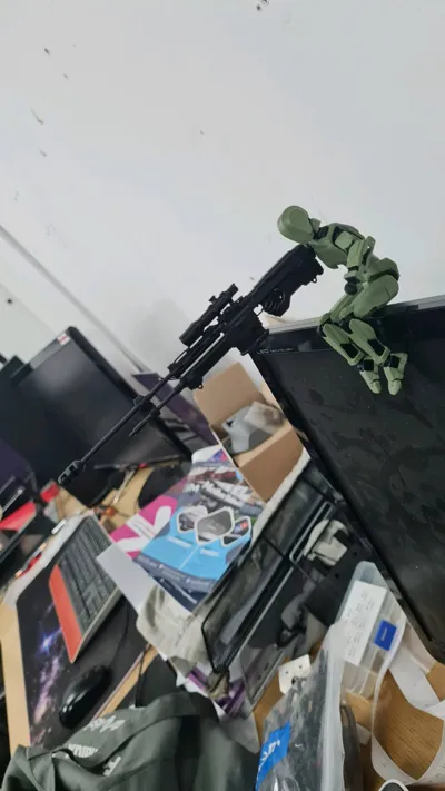 Dummy 13 SRS99-S5 Sniper Rifle | Halo Weapon by Chase Curtis MakerWorld ...