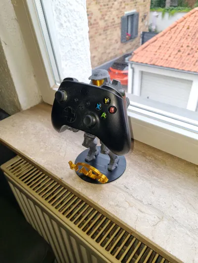 Master Chief Xbox Controller Stand 士官长手柄支架 - Free 3D Print Model ...