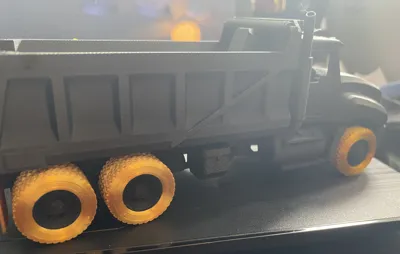 Dump Truck with Pup Trailer - Free 3D Print Model - MakerWorld