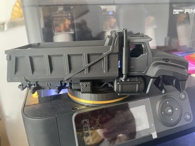 Dump Truck with Pup Trailer by Murata MakerWorld: Download Free 3D Models