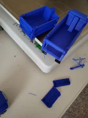 Dump Truck with Pup Trailer - Free 3D Print Model - MakerWorld