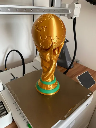 FIFA World Cup Trophy - Free 3D Print Model - MakerWorld