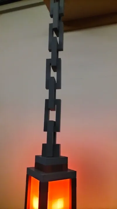 Minecraft Lantern Chain by SebnMay MakerWorld: Download Free 3D Models
