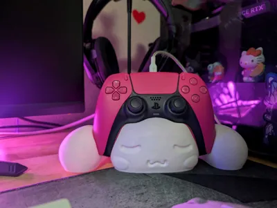 Sanrio Cinnamoroll PS5 Controller Stand by UnchainedHobbies MakerWorld: Download Free 3D Models