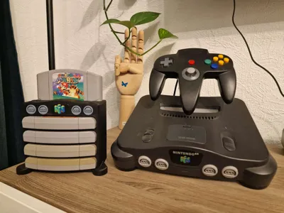 N64 Display Stand - Free 3D Print Model - MakerWorld