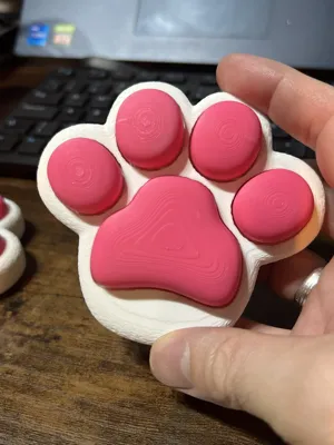 Fidget Paw by MorphNest3D MakerWorld: Download Free 3D Models