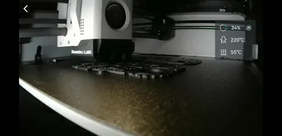 Bambu Lab X1C P1P P1S custom Front Fan Cover by canmaxfire MakerWorld ...