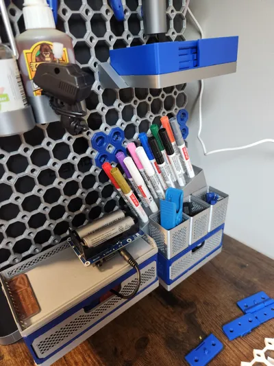 MultiBoard Gridfinity Shelves (MultiConnect) by emir_attig MakerWorld ...