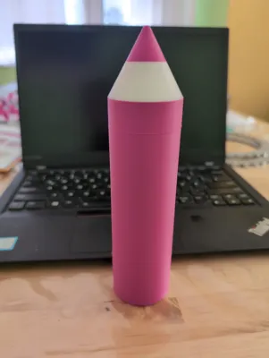 Colored Pencil Case by Meshi Studios MakerWorld: Download Free 3D Models