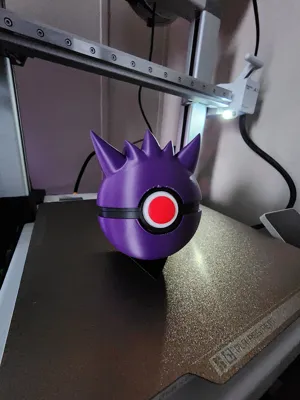 Gengar Ball - Pokemon - Pokeball Functional by Torikami MakerWorld ...