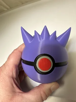 Gengar Ball - Pokemon - Pokeball Functional by Torikami MakerWorld ...