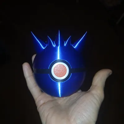 Gengar Ball - Pokemon - Pokeball Functional by Torikami MakerWorld ...