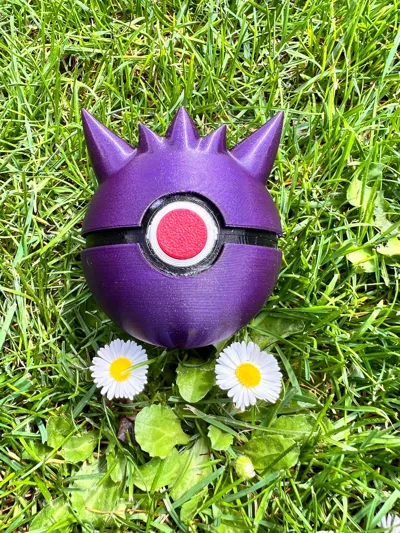 Gengar Ball - Pokemon - Pokeball Functional by Torikami MakerWorld ...