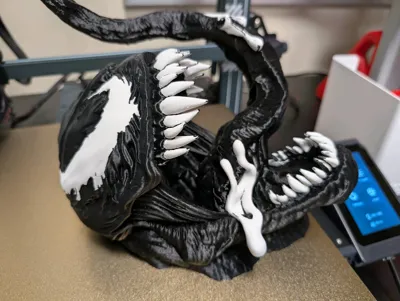 venom bust multicolor ( spiderman removed ) by MadMonkey3D MakerWorld: Download Free 3D Models