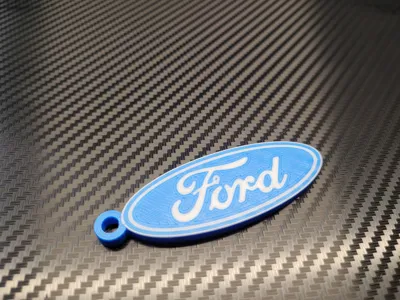 Ford Keychain by thamitchsta MakerWorld: Download Free 3D Models