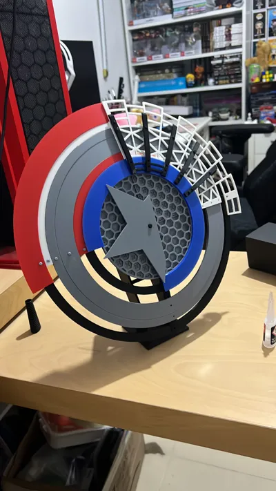 Captain America Prototype Shield from Deadpool 3 by Aaksta MakerWorld ...