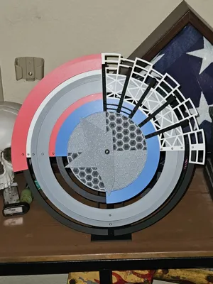 Captain America Prototype Shield from Deadpool 3 by Aaksta MakerWorld ...