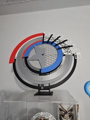 Captain America Prototype Shield from Deadpool 3 by Aaksta MakerWorld ...