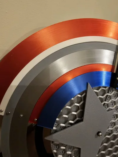 Captain America Prototype Shield from Deadpool 3 by Aaksta MakerWorld ...