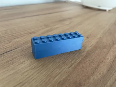2x8 Brick (Precision-engineered) by hollowmaker - MakerWorld