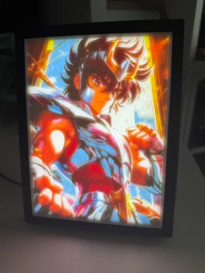 Optimized Litho Frame for Bambu CMYK LED Bord - Free 3D Print Model ...