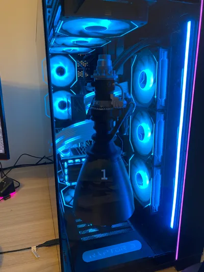 SpaceX Raptor 3 Rocket Engine by CrazyJ MakerWorld: Download Free 3D Models