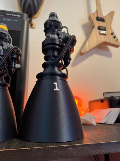 SpaceX Raptor 3 Rocket Engine by CrazyJ MakerWorld: Download Free 3D Models