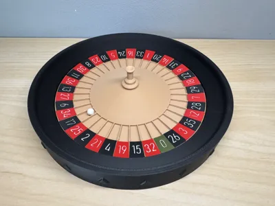 Roulette Wheel by pcwzrd13 - MakerWorld