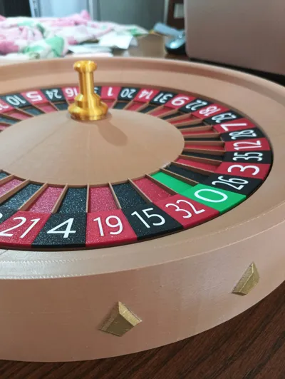 Roulette Wheel - Free 3D Print Model - MakerWorld