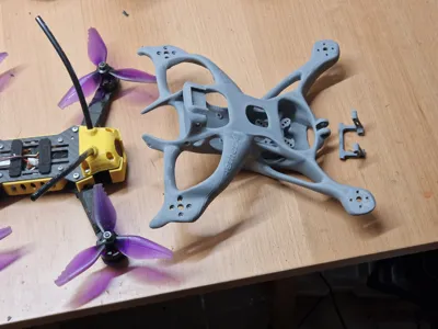 BM Aether 4 XL - The 5 - 6 inch FPV drone frame Remixed by srhzrl ...