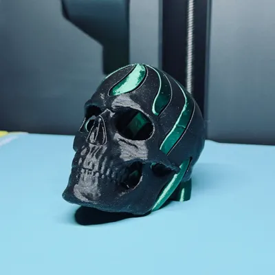 impossible passthrough skull Remixed by Zonique2kMakerWorld: Download ...