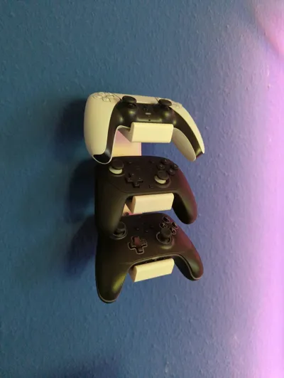 Wall mount controller holder by Game8over MakerWorld: Download Free 3D ...
