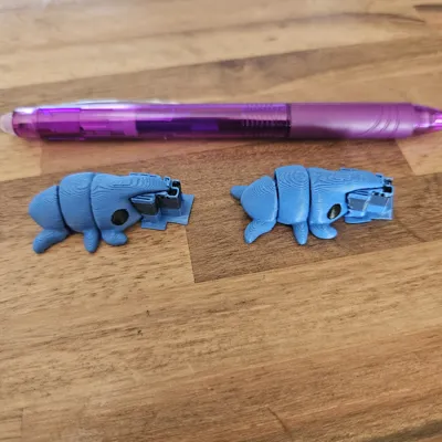 Mini Articulated Hercules Beetle - Free 3D Print Model - MakerWorld