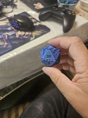 D20 Kitcard Jumbo V1 by Tjoene MakerWorld: Download Free 3D Models