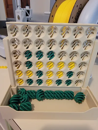 Connect 4-Tex (Vortex/Passthrough Connect 4 game) by evets17MakerWorld ...