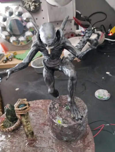 Xenomorph - Pose 1 - Alien by Dungeons And Starships MakerWorld ...