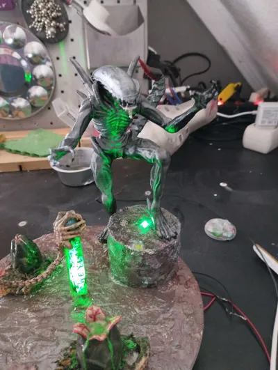 Xenomorph - Pose 1 - Alien by Dungeons And Starships MakerWorld ...