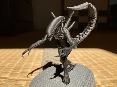 Xenomorph - Pose 1 - Alien by Dungeons And Starships MakerWorld ...