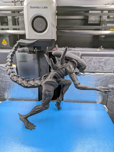 Xenomorph - Pose 1 - Alien by Dungeons And Starships MakerWorld ...